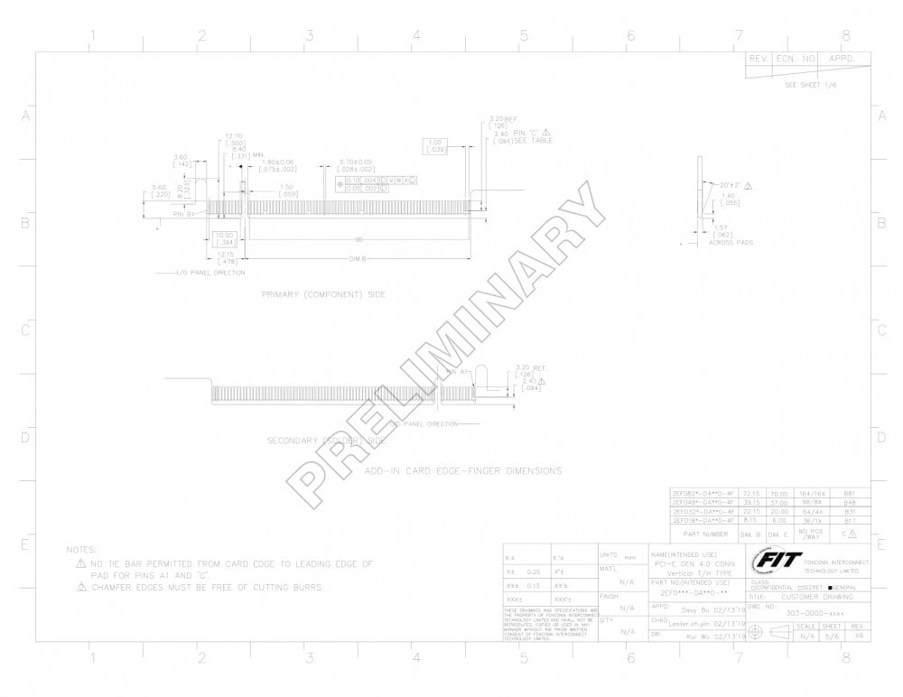 FOXCONN 2EF0497-DA1D0-4F drawing page 5