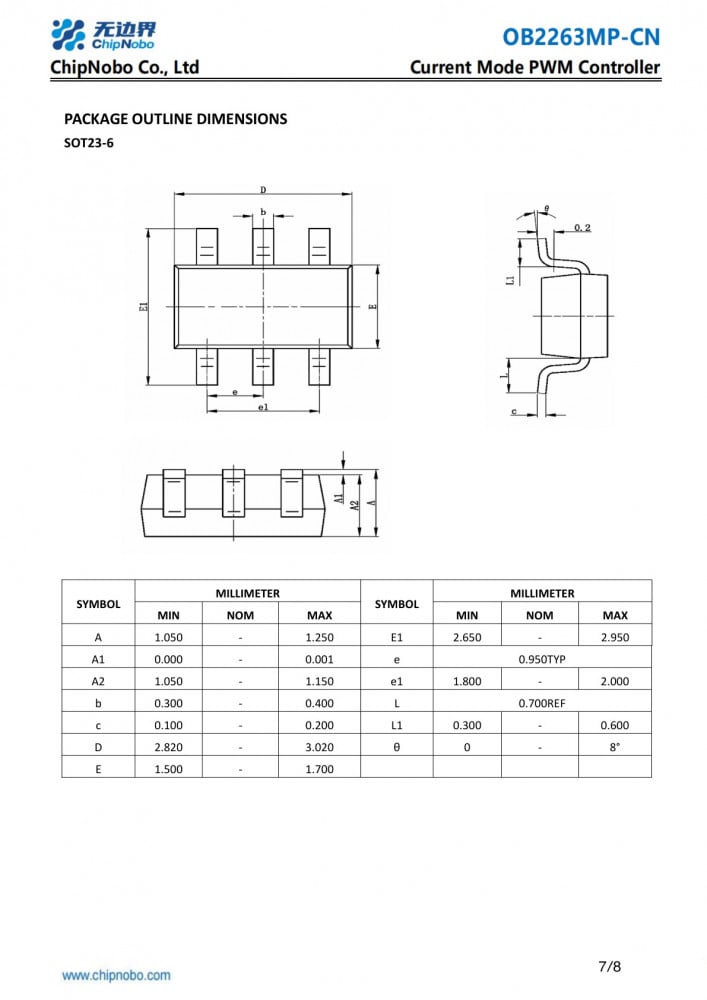 OB2263MP-CN datasheet page 7