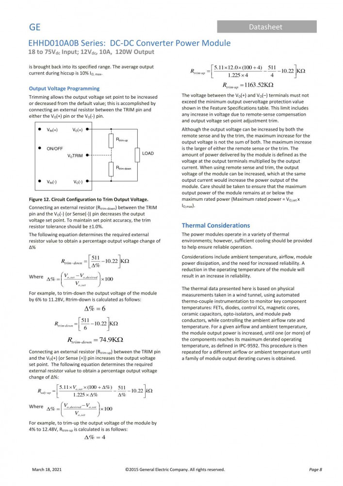 EHHD010A0B datasheet page 8