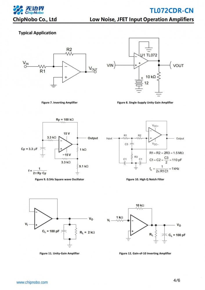 TL072CDR-CN datasheet page 4