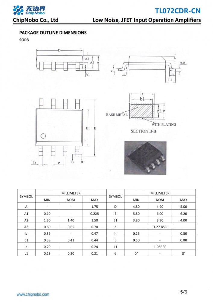 TL072CDR-CN datasheet page 5