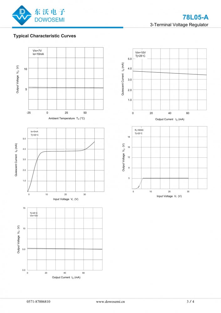 78L05-A datasheet page 3