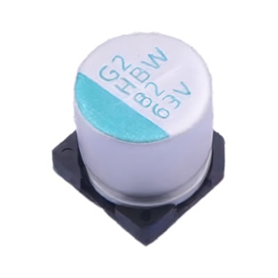 Lelon HBZ101M1JTR-1013 Aluminum-Polymer Capacitor