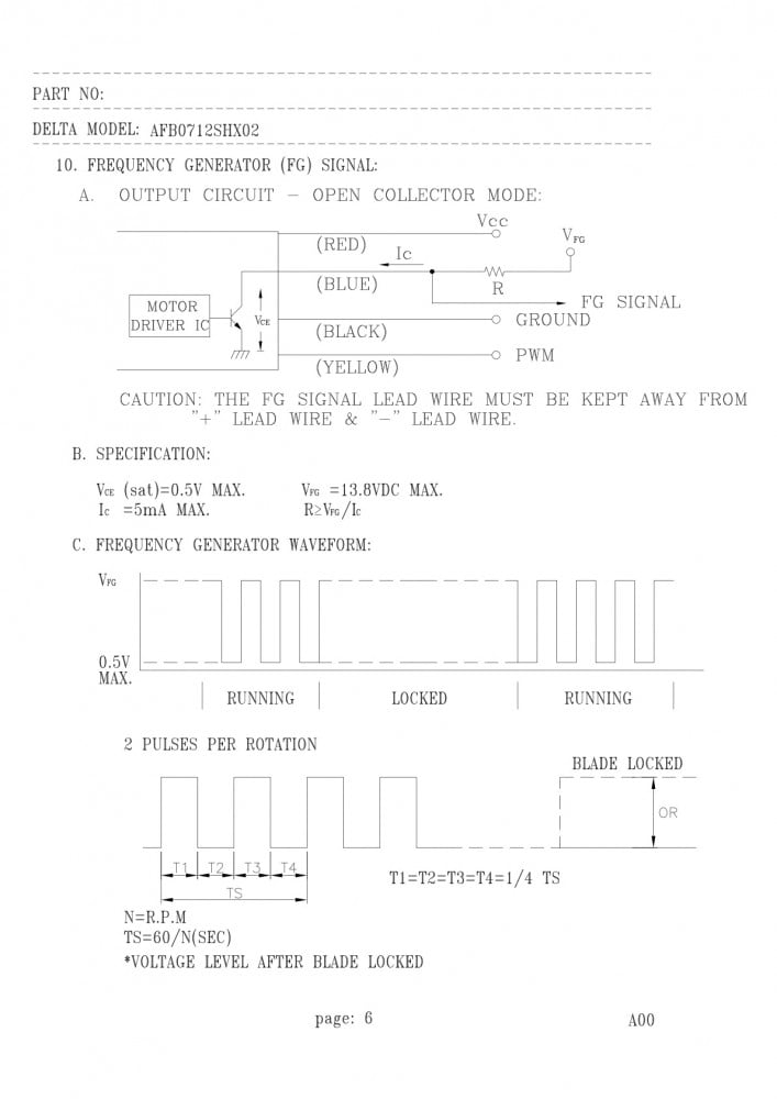 AFB0712SHX02 specification page 8