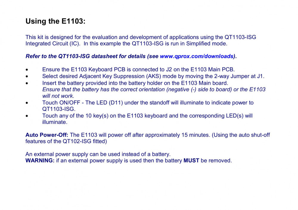 E1103 user guide page 2
