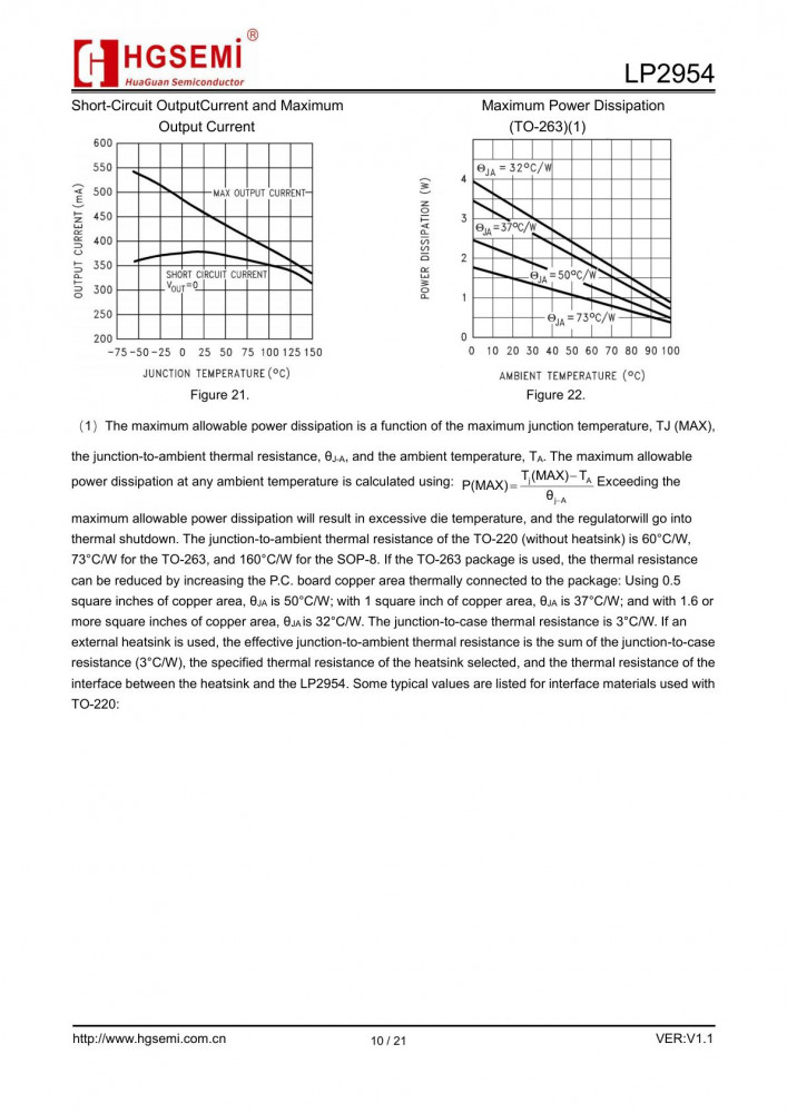 LP2954 datasheet page 10