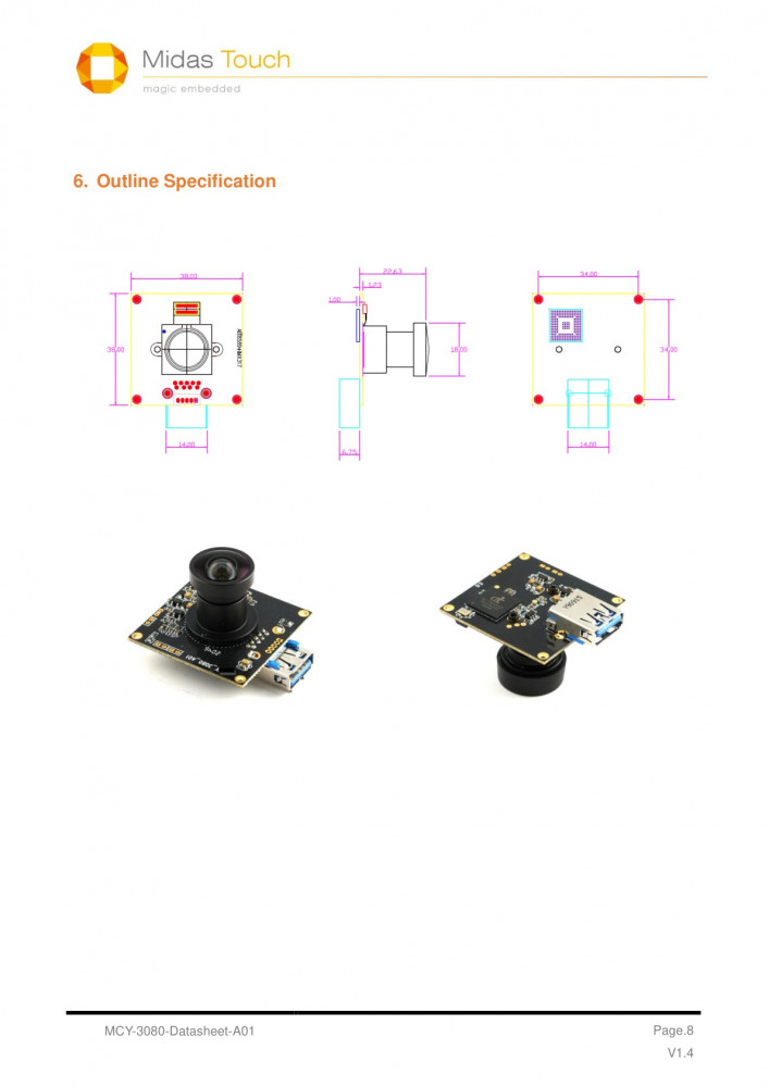 MCY-3080 datasheet page 9