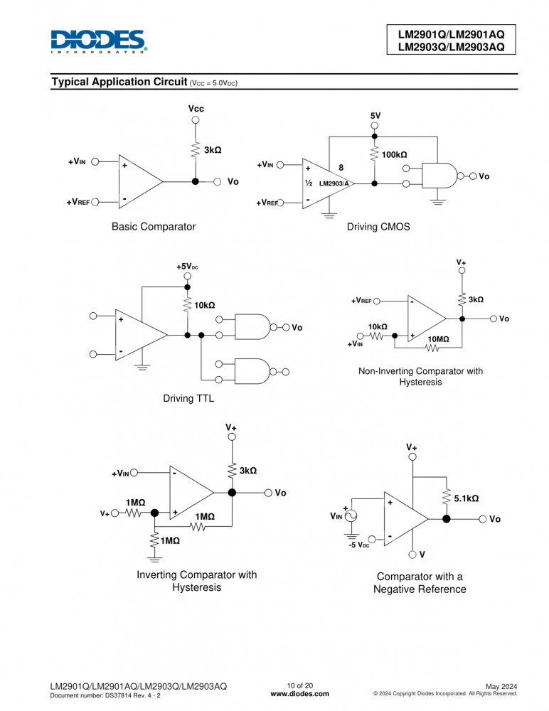 LM2901QS14-13 datasheet page 10