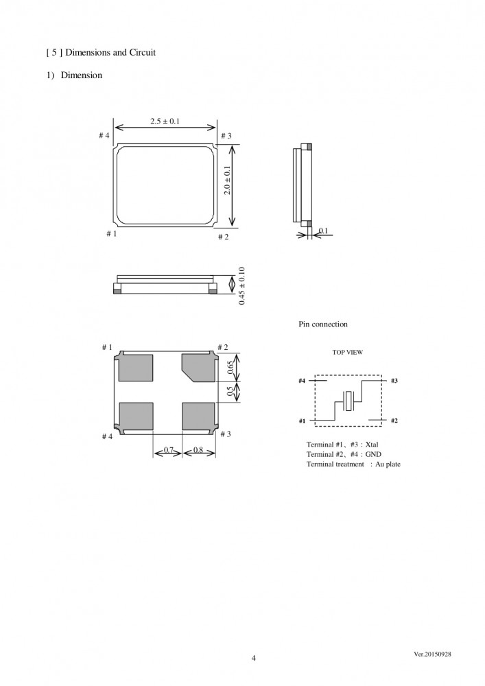 EPSON FA-20H datasheet page 5