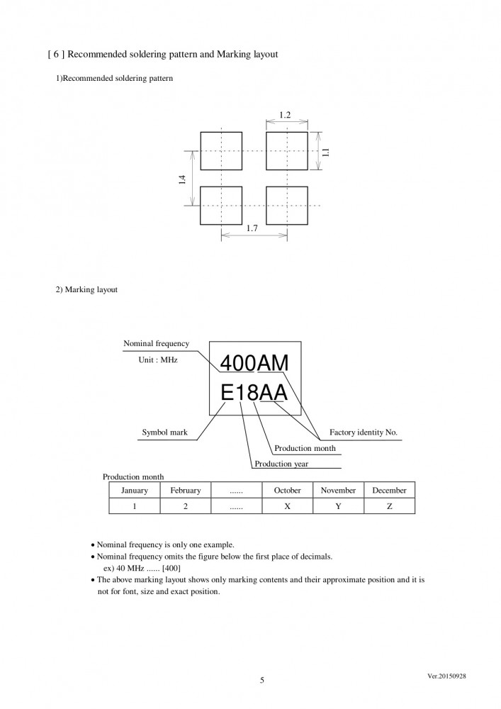 EPSON FA-20H datasheet page 6