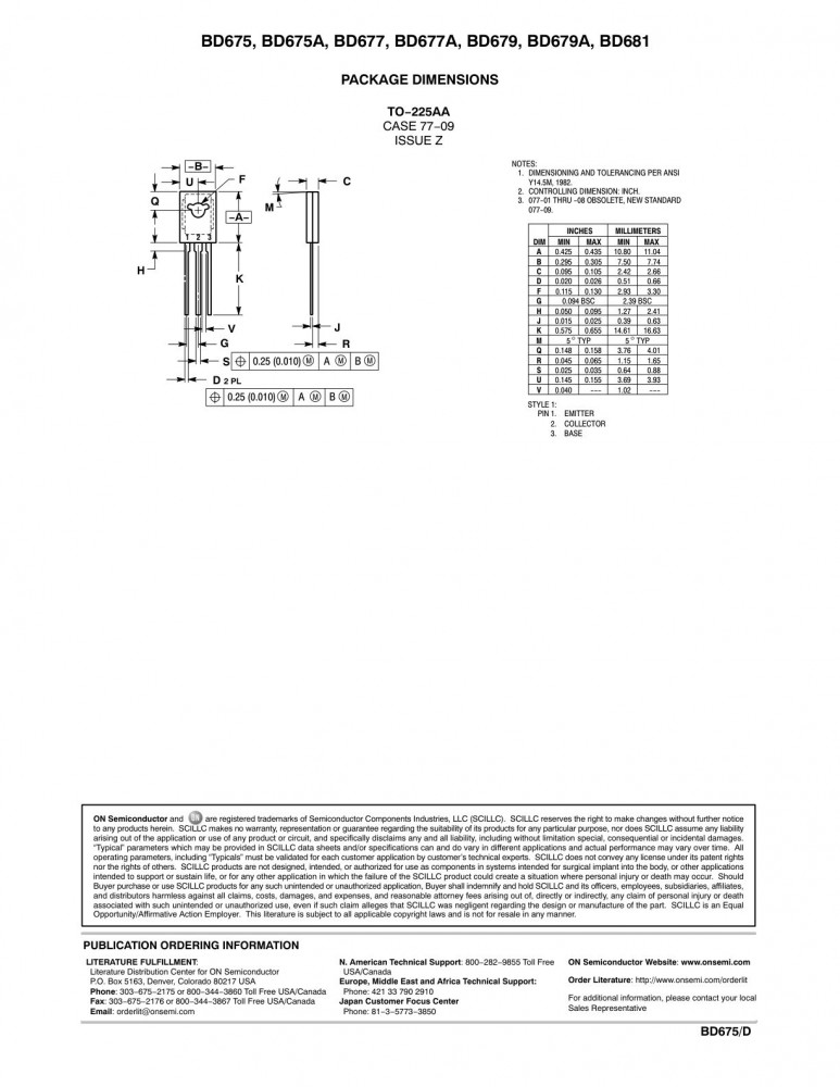 BD681G datasheet page 4
