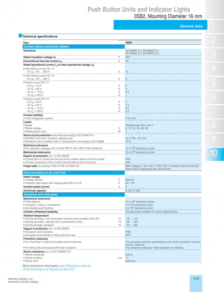 SIEMENS 52AAPN catalog page 5