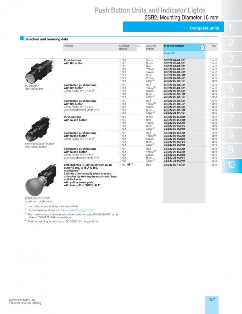 SIEMENS 52AAPN catalog page 7
