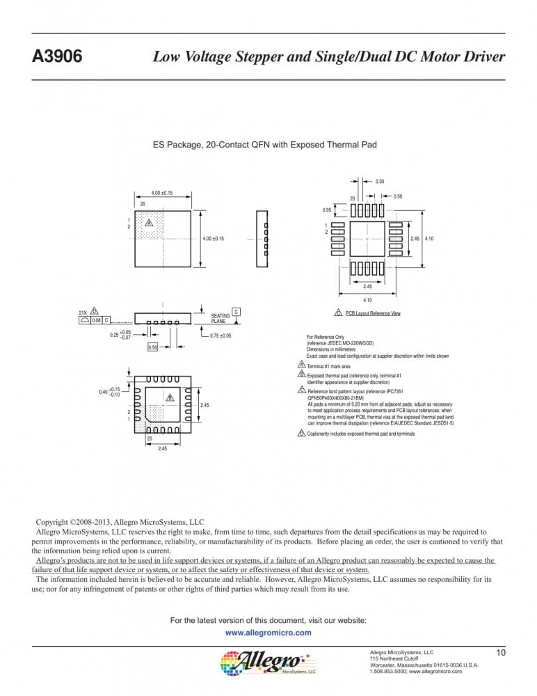 A3906 datasheet page 10