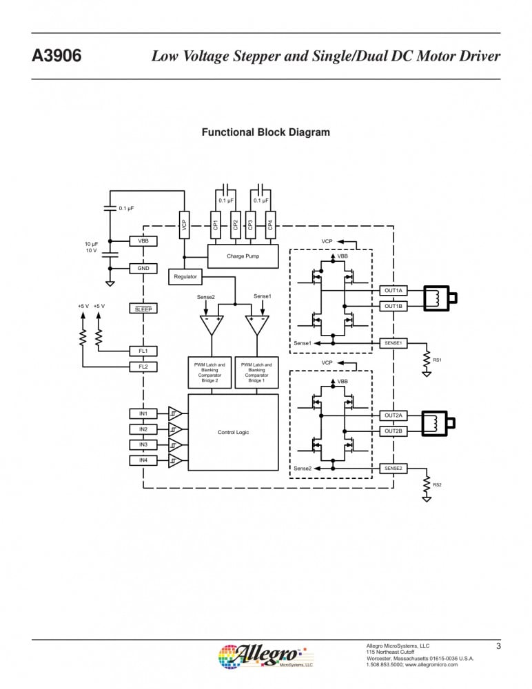 A3906 datasheet page 3