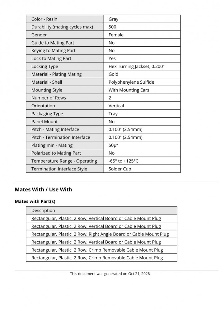 WTB30SACJTB technical document image, page 2