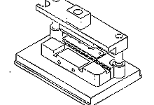 Arbor Press Fixture for Insulation Displacement Housings
