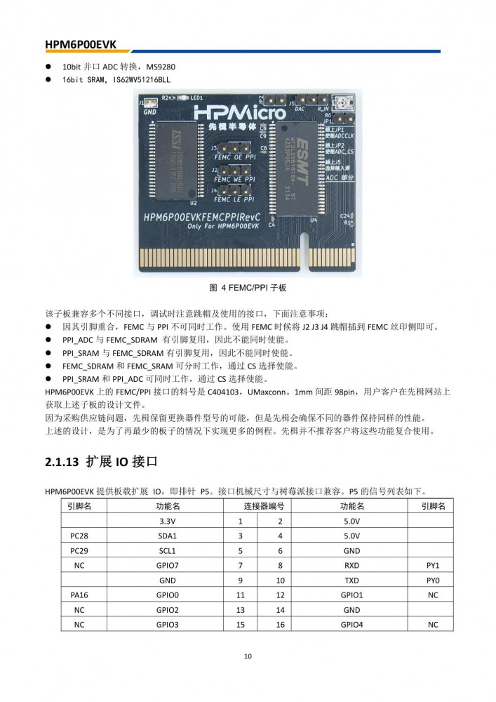 HPM6P00EVKRevB manual page 10