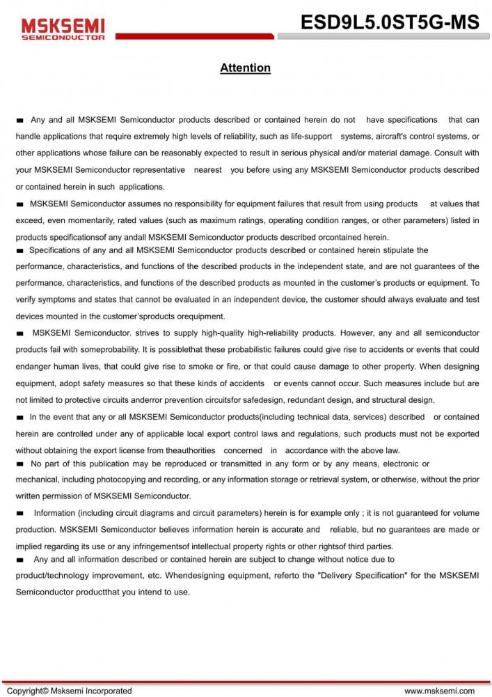 ESD9L5.0ST5G-MS datasheet page 7