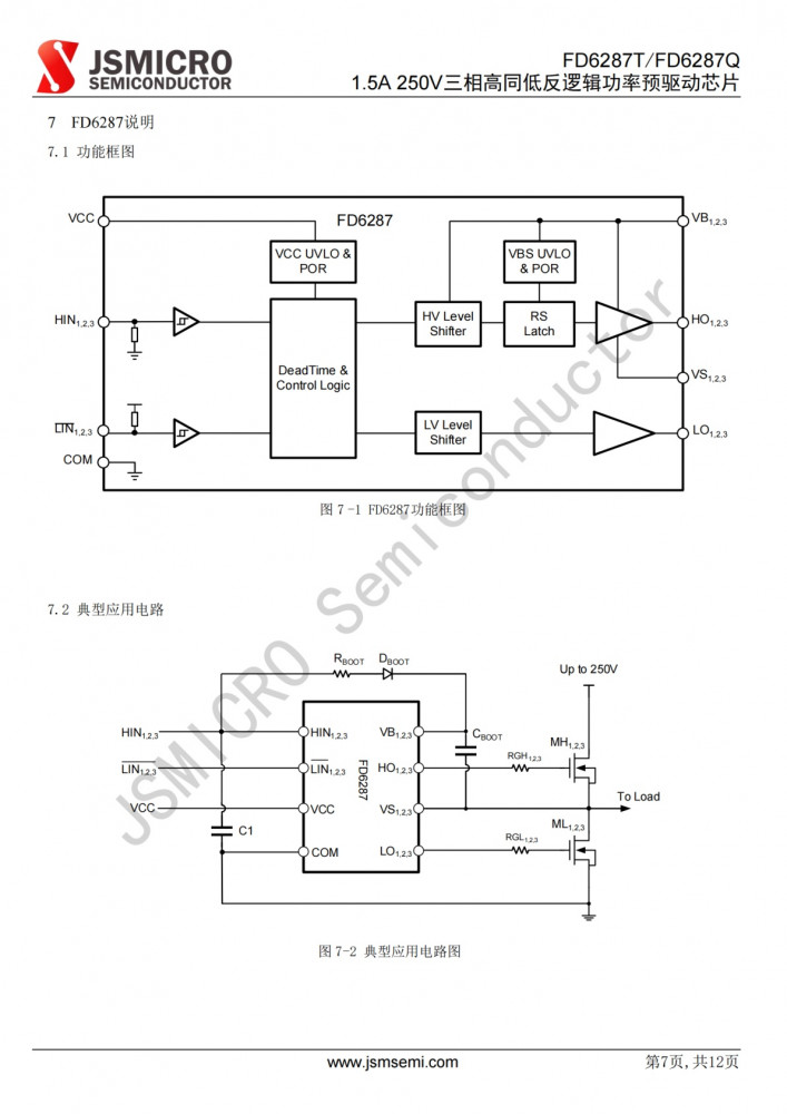 FD6287T datasheet page 7