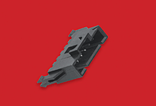 MX150 Dual Row Header, Vertical, 16 Circuits, 1.5µm Tin (Sn) Plating, 16.09mm Mating Pin Length, 3.05mm PC Tail Length