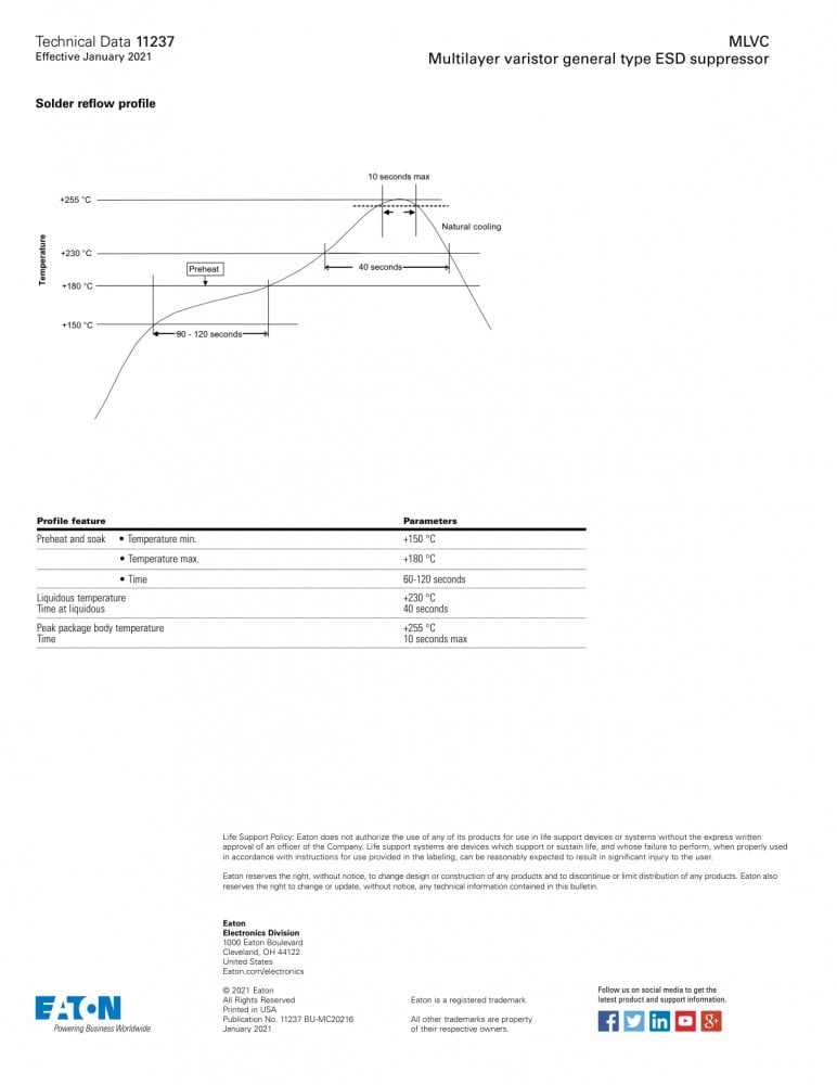 EATON MLVC datasheet page 6