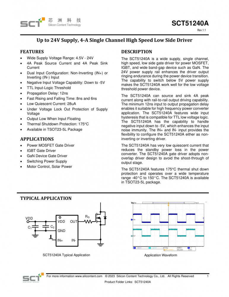 SCT51240ATWBR datasheet page 1