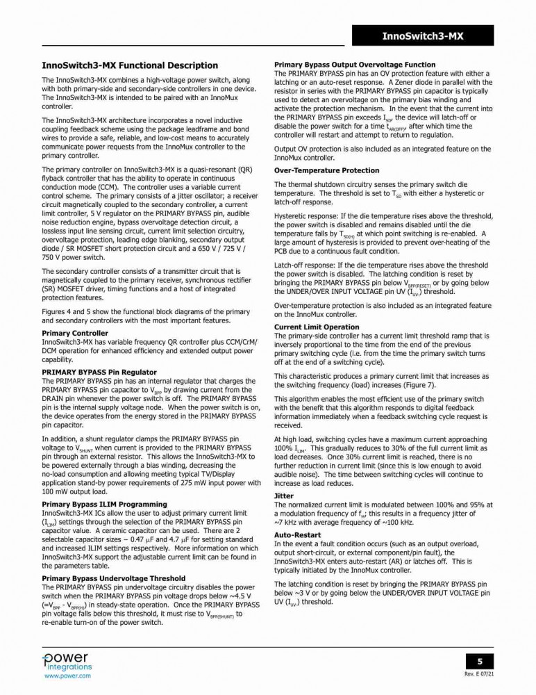 INN3464C0245-TL datasheet page 5