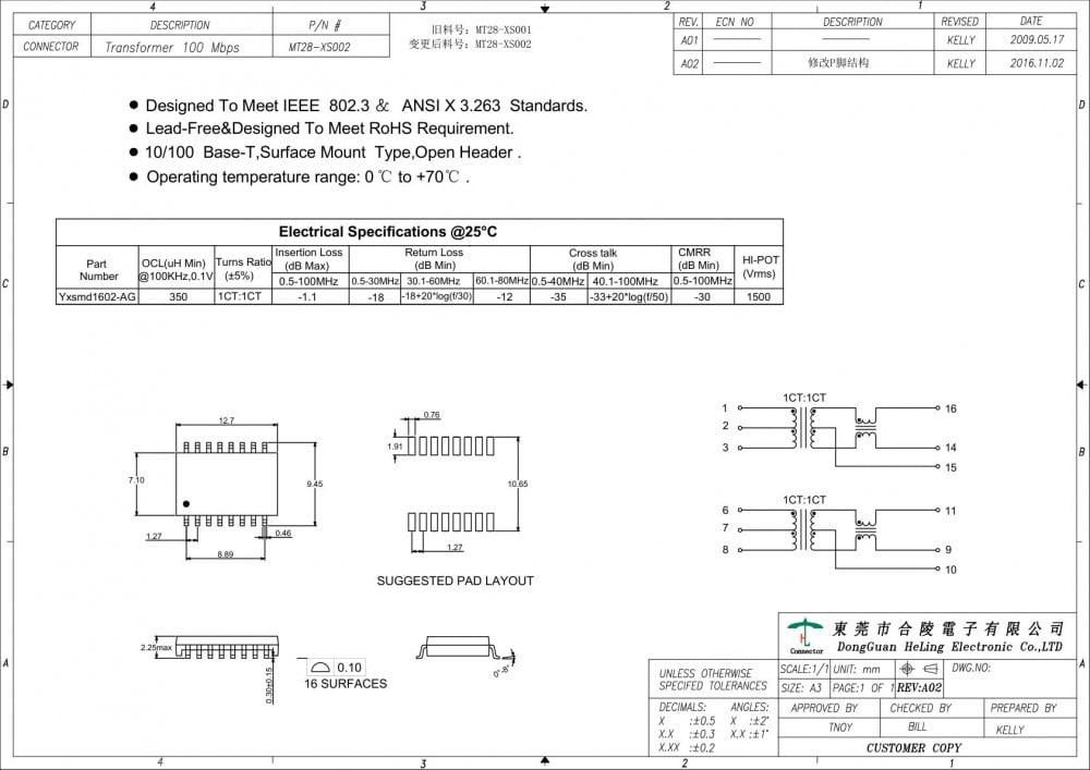 MT28-XS002 technical document preview