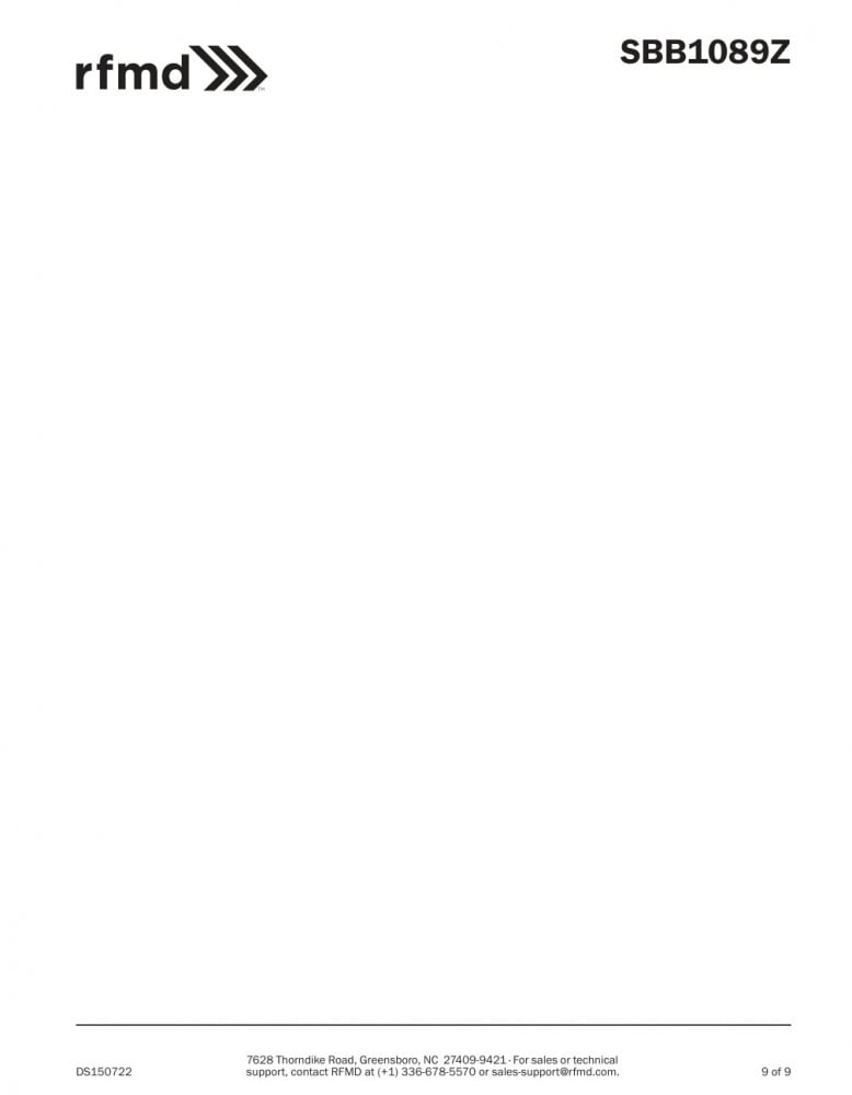 SBB1089Z datasheet page 9