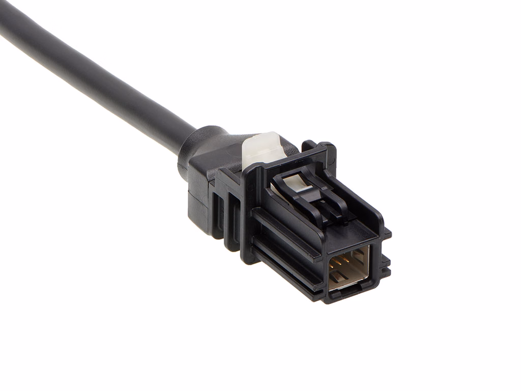 HSAutoLink II Unsealed Plug-to-HSAutoLink II Unsealed Plug Off-the-Shelf (OTS) Cable Assembly, USB 2.0 Cable, 1.50m Length, Polarization A, 6 Circuits for sale