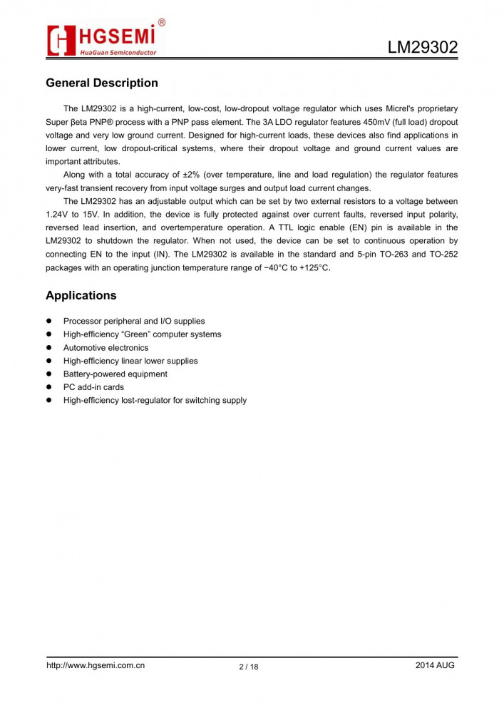 LM29302 datasheet page 2