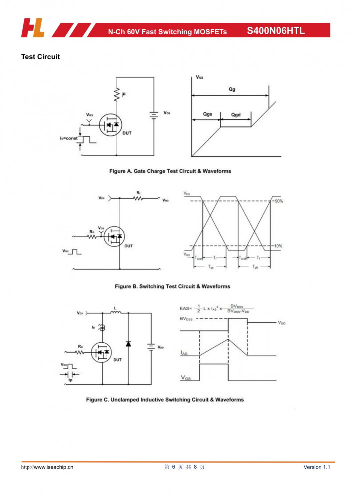 S400N06HTL datasheet page 6