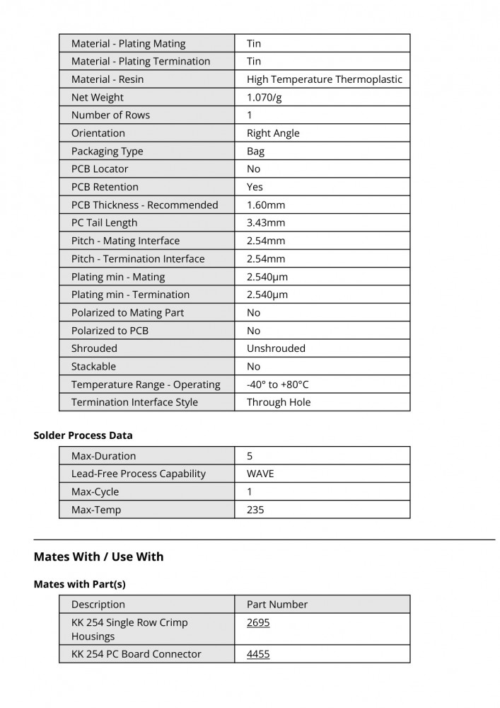 MOLEX 22287130 product document, page 3