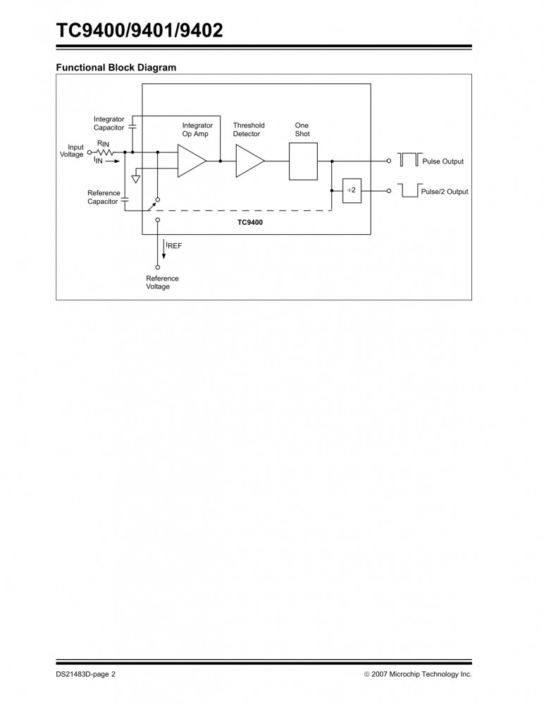 TC9400COD datasheet page 2