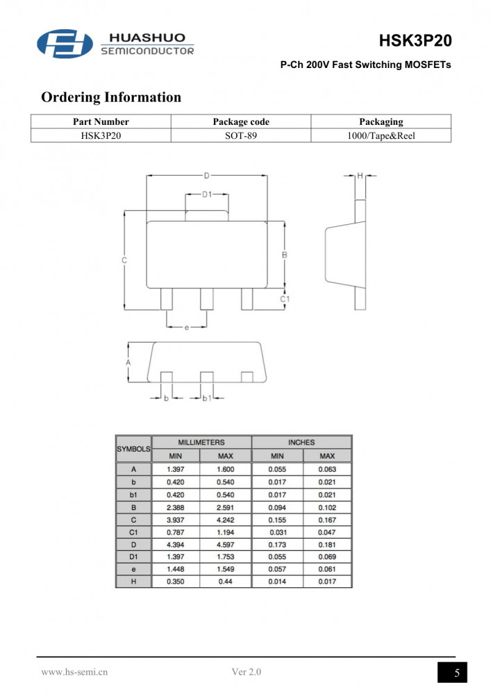 HSK3P20 datasheet page 5