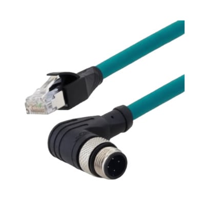 L-com TRG504-T4T-15M Circular Cable Assembly, 15 Meter