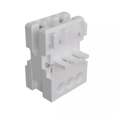 Appli-Mate RAST 2.5 IDT Connector, 5.00mm Pitch, Direct/Indirect, Female, Beaded Terminal, 2 Circuits, Position Key C Removed, Open Endwalls, Polarizing Rib Between 1/2 for sale