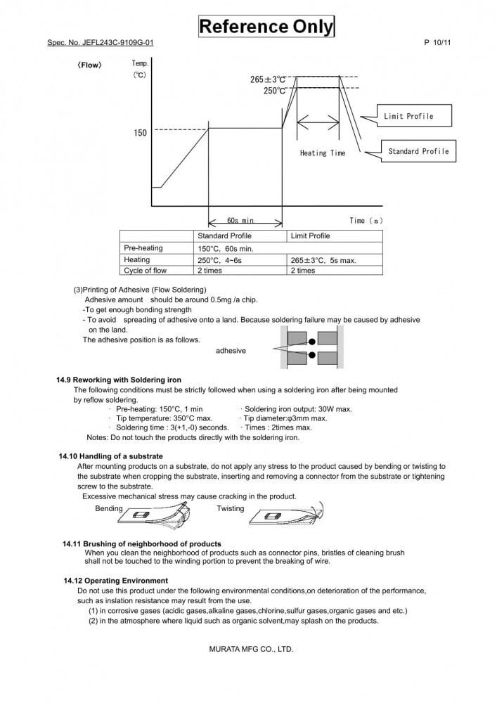 DLW5ATZ500MQ2L specification page 10