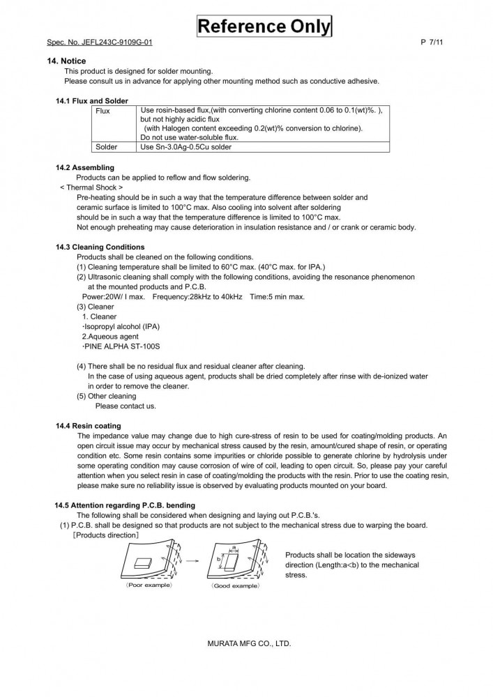 DLW5ATZ500MQ2L specification page 7