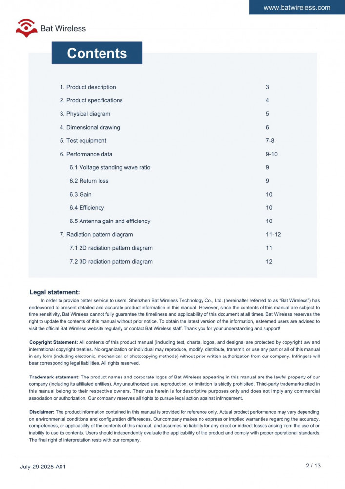BWGNSCNX8-8B1Y4L120 technical document page 2