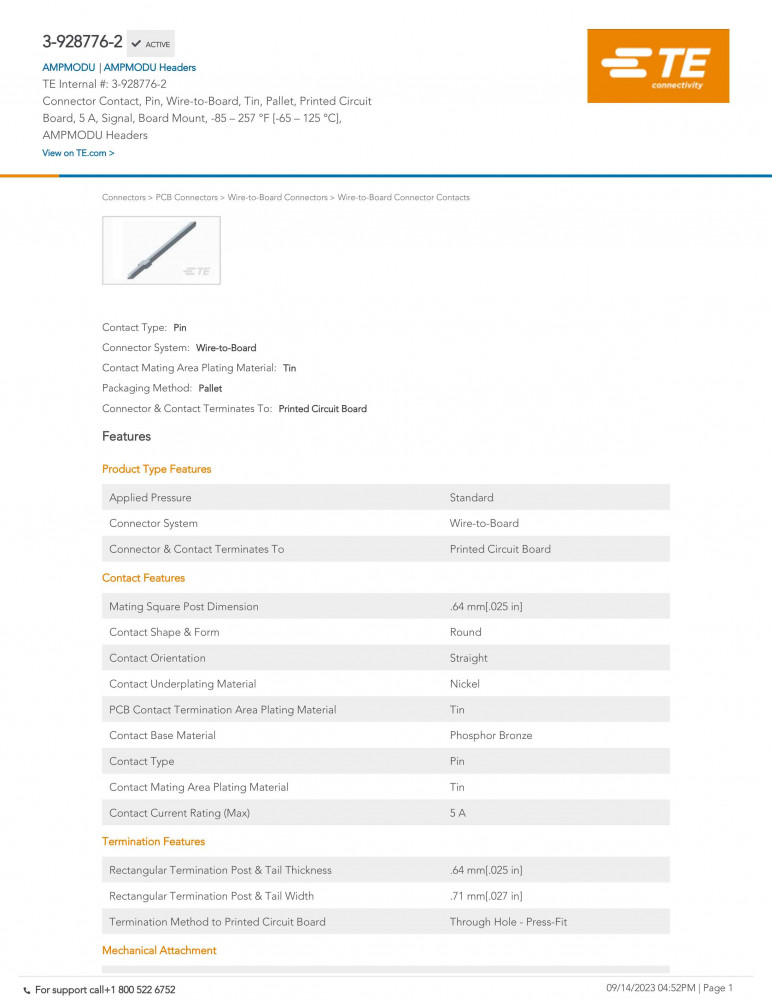 3-928776-2 technical document page 1