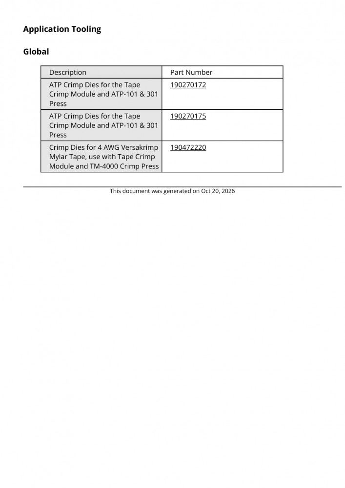 MOLEX 191930277 product document preview, page 3