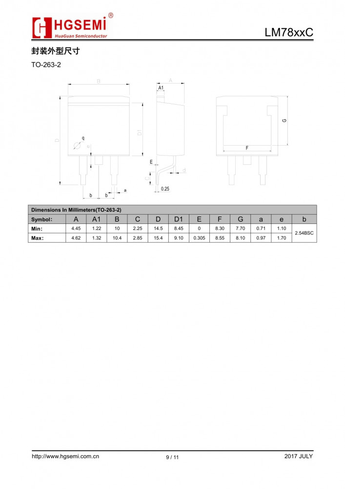 HGSEMI LM78xxC datasheet page 9