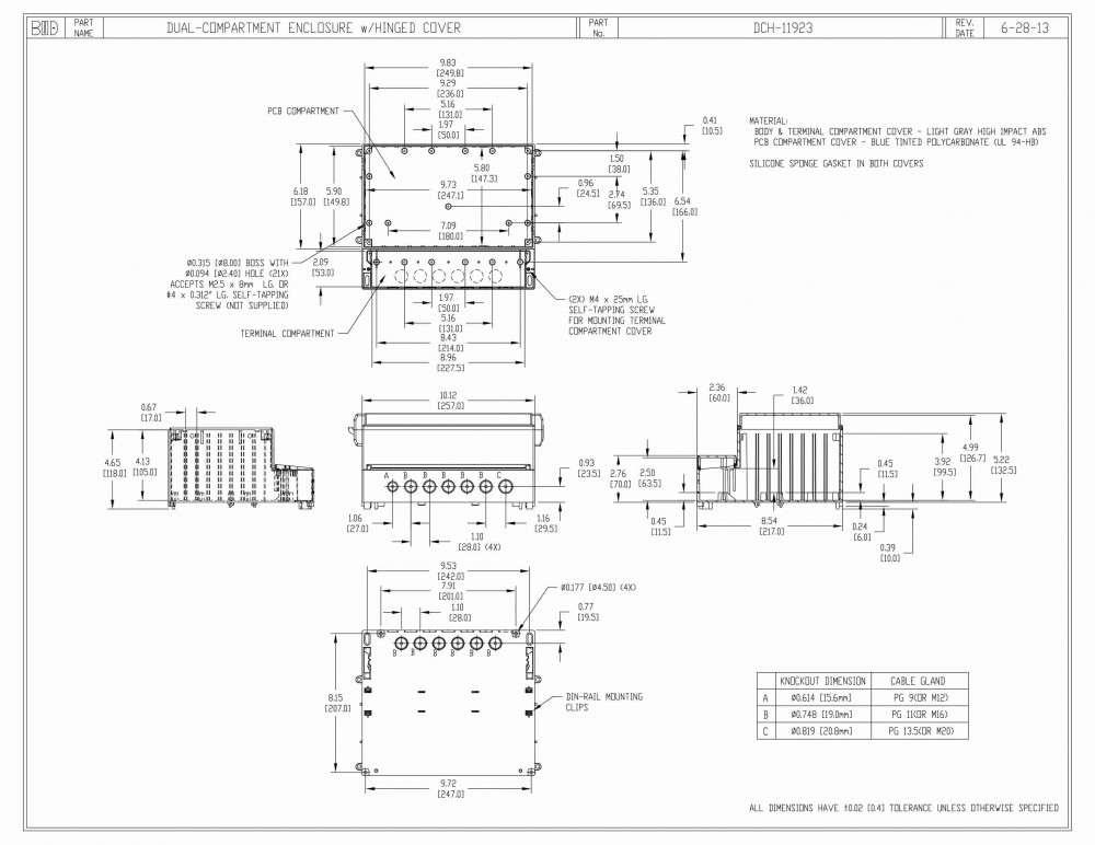 DCH-11923 technical document page