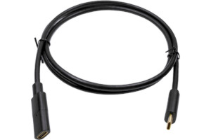 USB-C 3.1 Male to Female Extension Cables with PD Power Delivery for sale
