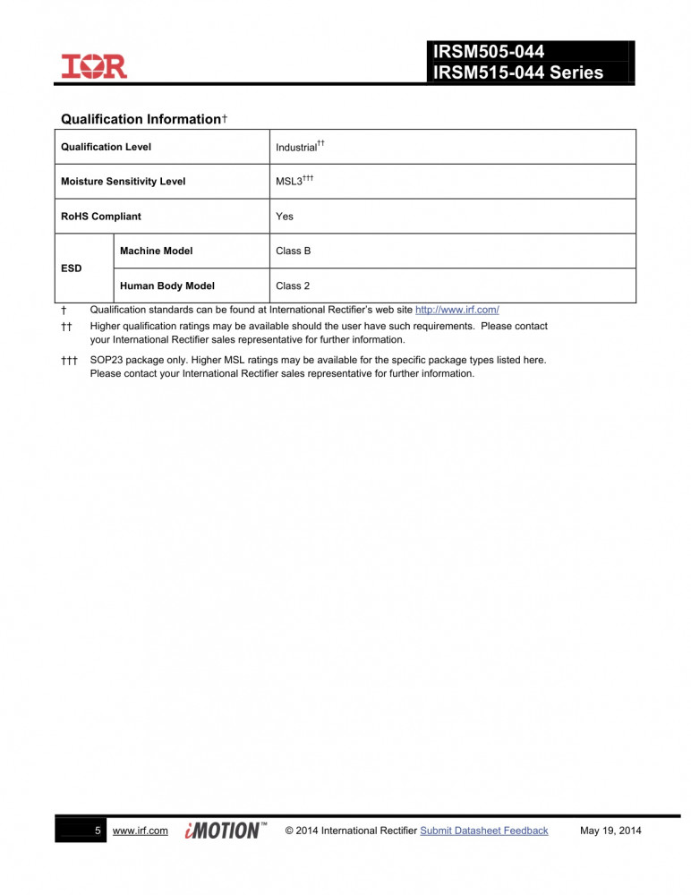 IRSM505-044PA datasheet page 5
