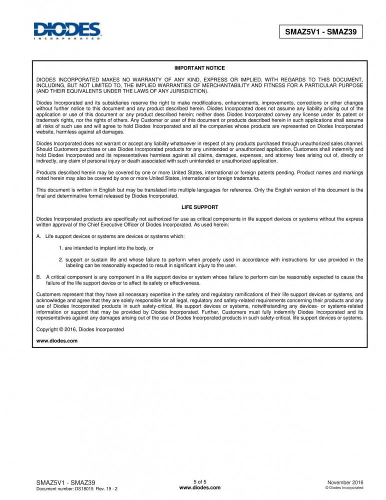 SMAZ8V2-13-F datasheet page 5