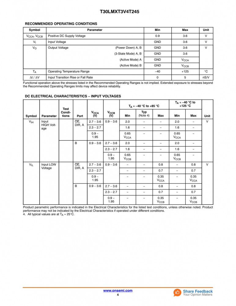 T30LMXT3V4T245 datasheet page 4