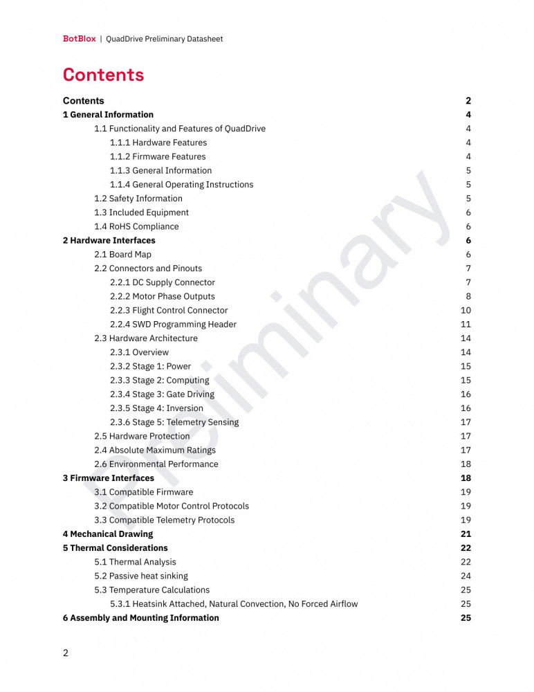 QuadDrive 80A datasheet page 2